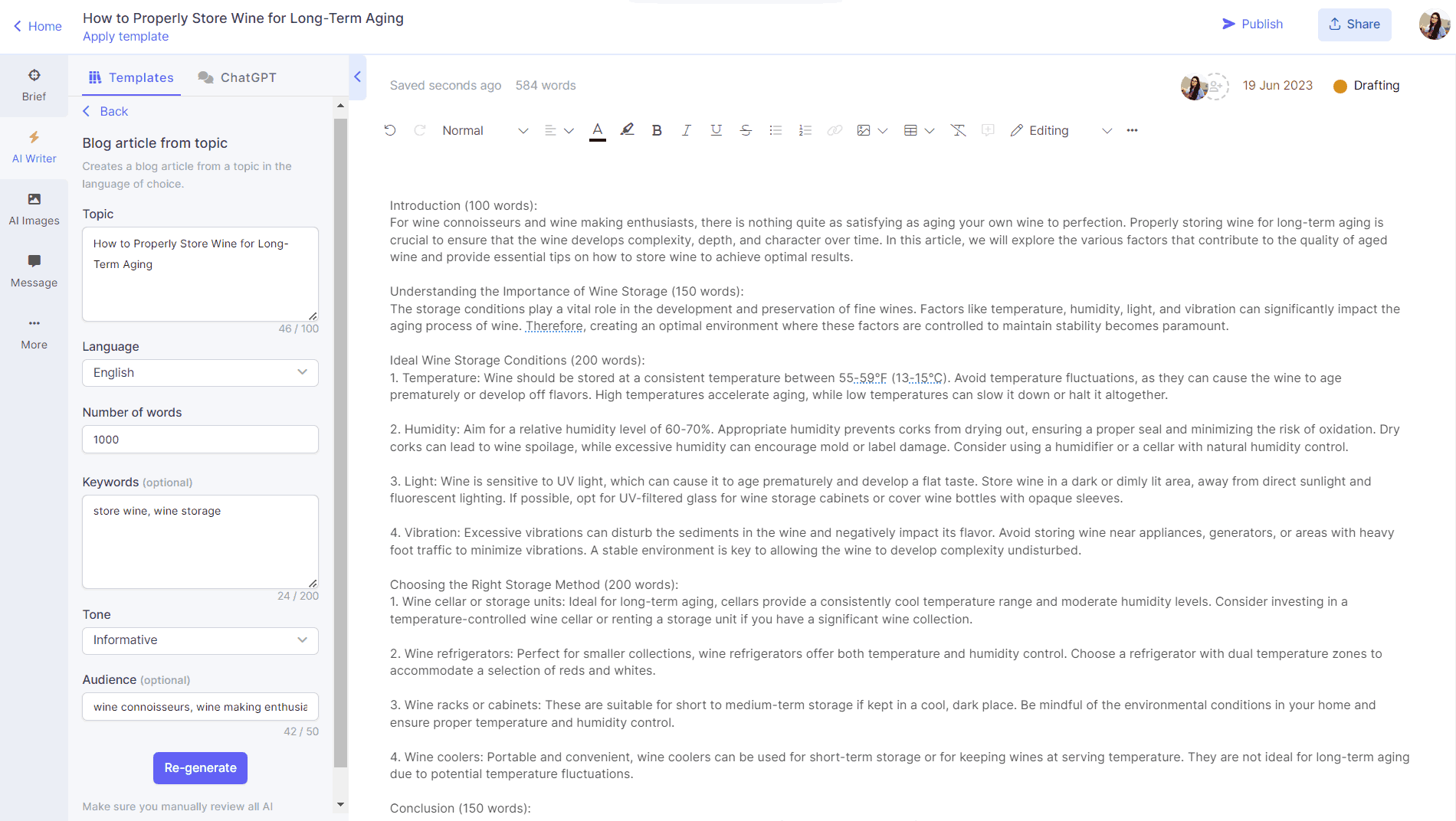 AI Writer Software - AI Content Writing, Copywriting & Topic Generation